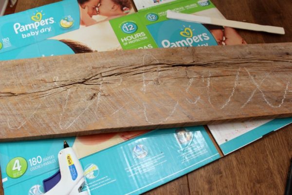 DIY Weathered "Relax" Rope Sign | The Turquoise Home