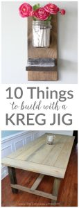 10 Kreg Jig Projects You Will Love (amazingly easy!)