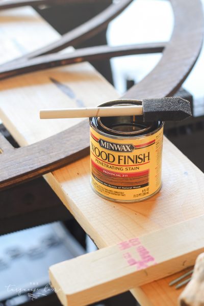 DIY Fixer Upper Cathedral Window Frame - The Turquoise Home