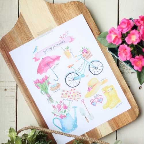 10 Floral Free Spring Printables (and more!) - The Turquoise Home