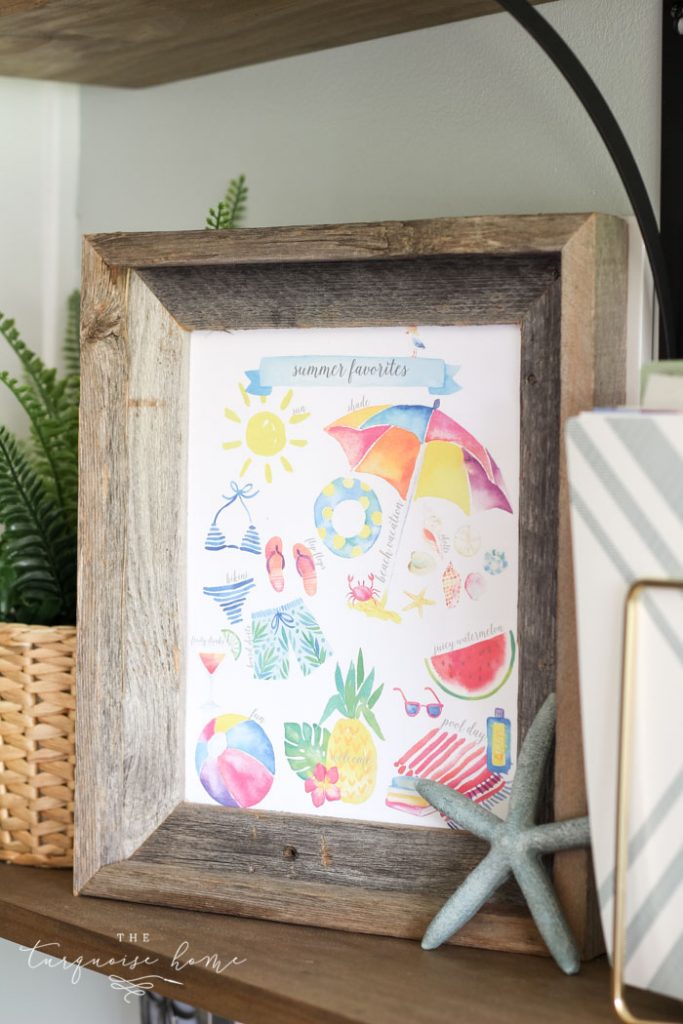 Summer Favorites Printable & more! - The Turquoise Home