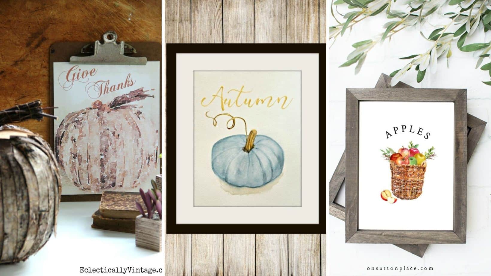 25+ FREE Fall Printables to Decorate Your Home