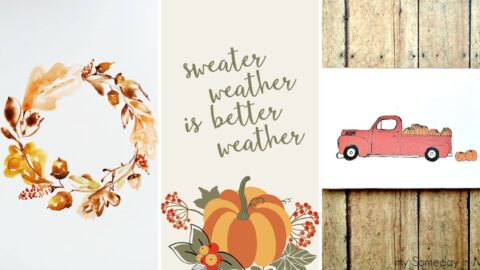 25+ FREE Fall Printables to Decorate Your Home