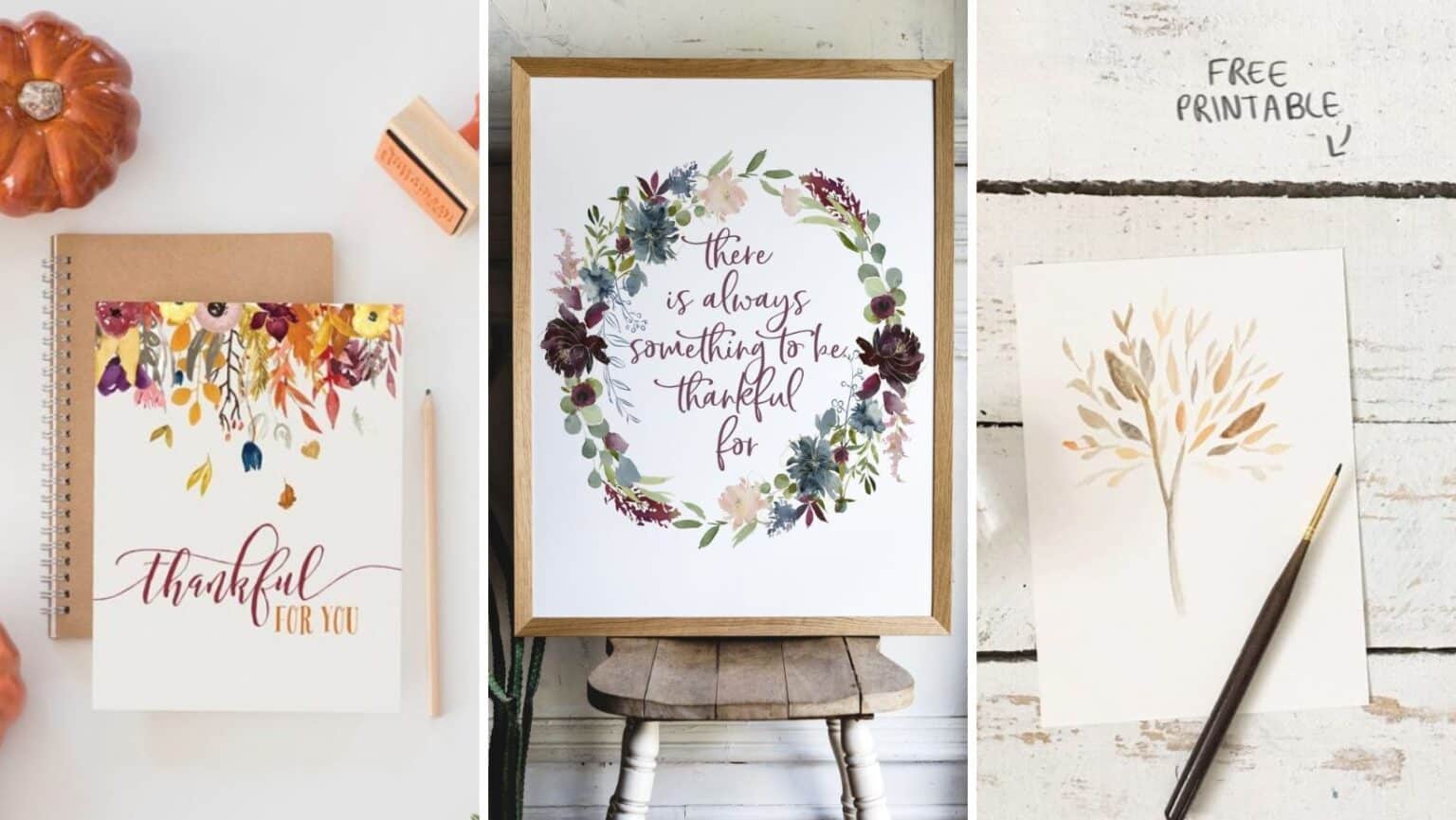 25+ FREE Fall Printables to Decorate Your Home