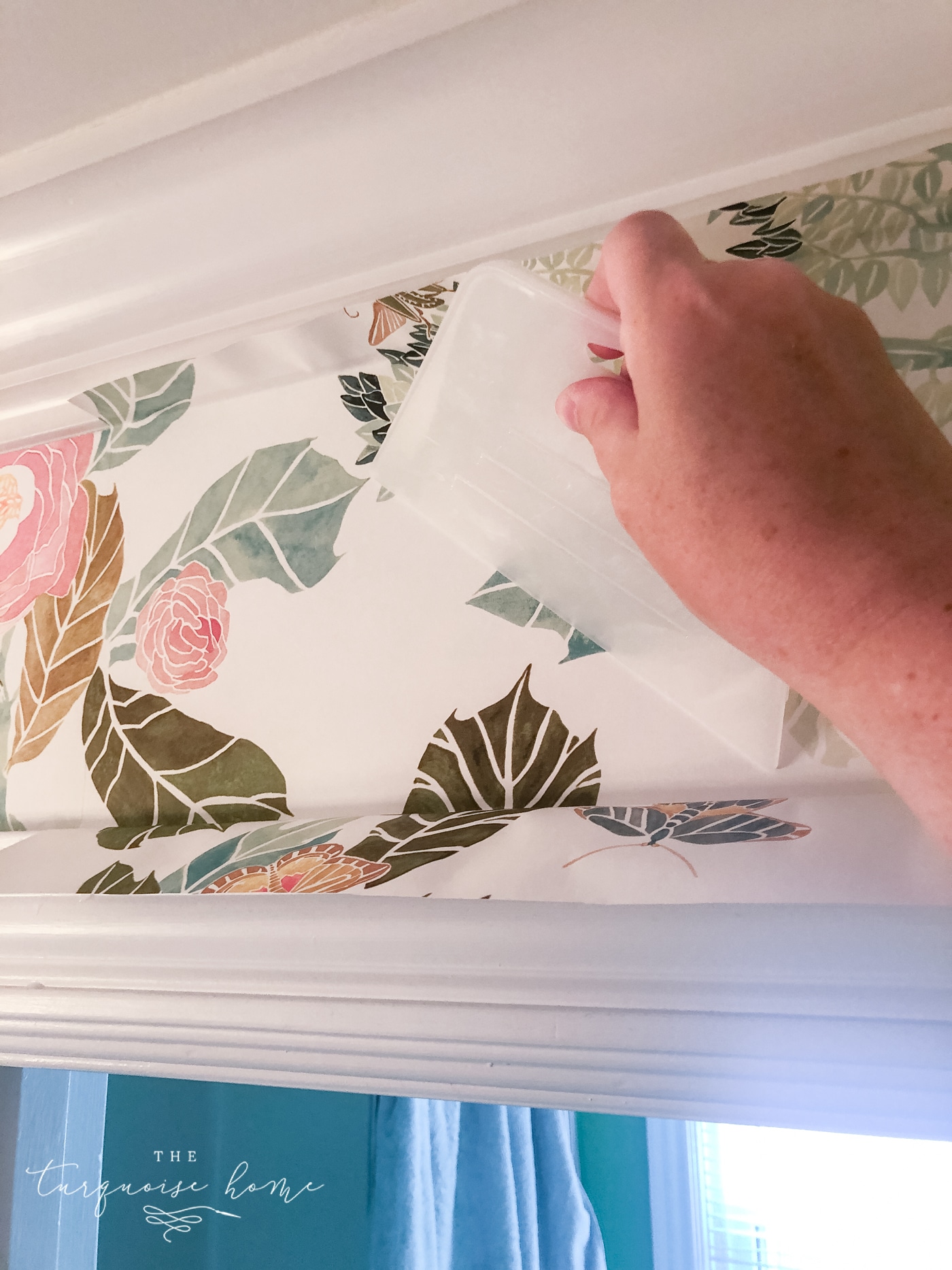 How to Hang Pre-Pasted Wallpaper (tutorial for beginners) - The ...