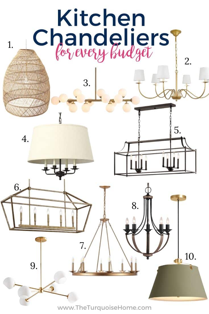 Gorgeous Kitchen Chandeliers You’ll Love - The Turquoise Home