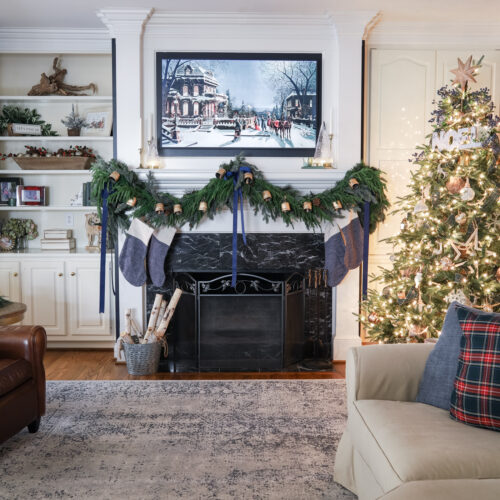10 Best Ideas for Decorating a Mantel With a TV Above It