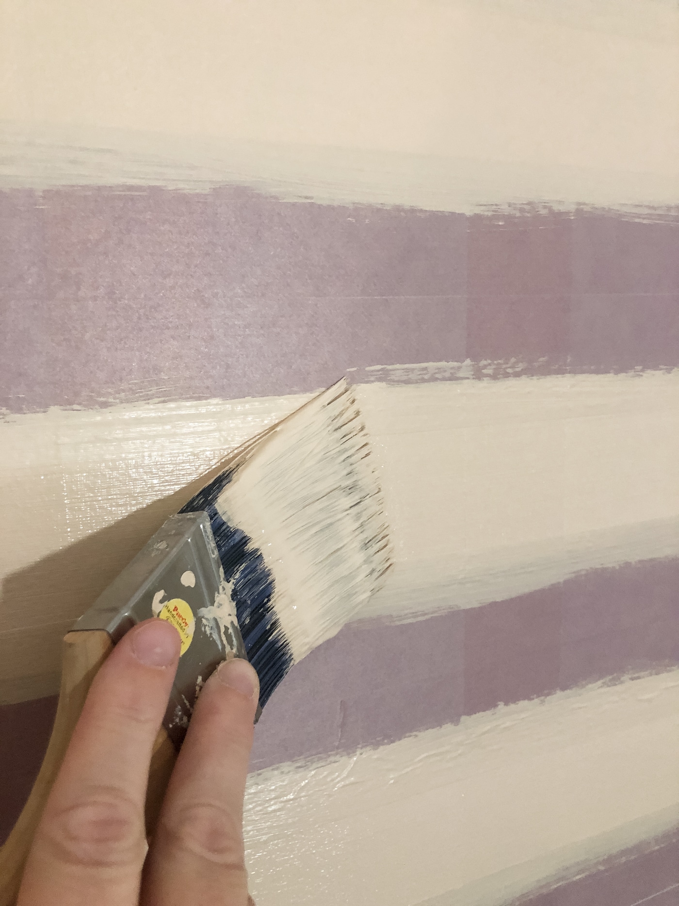 How to Paint a Plaid Wall - The Turquoise Home