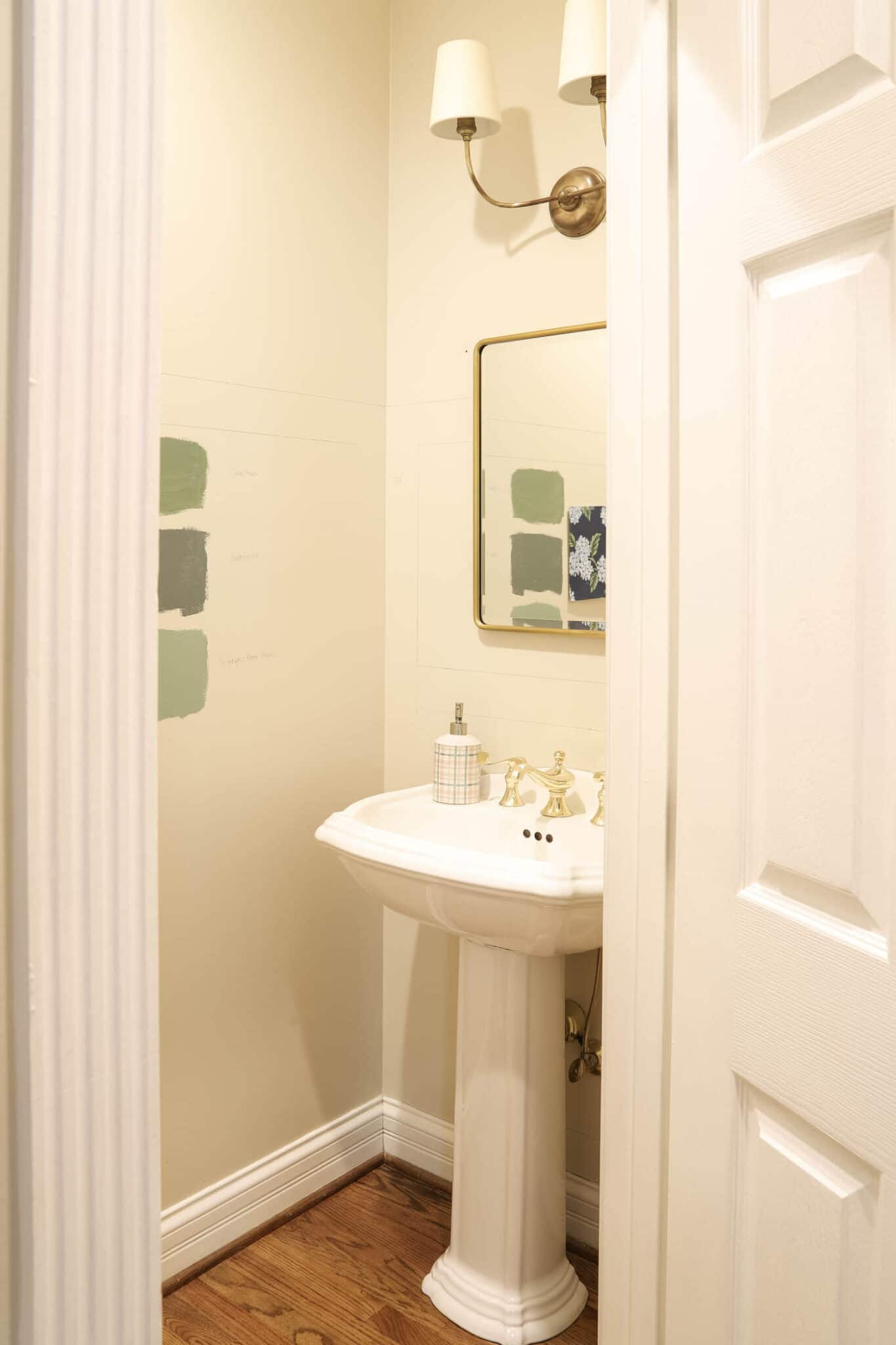 DIY Powder Room Decor {Room Reveal} - The Turquoise Home