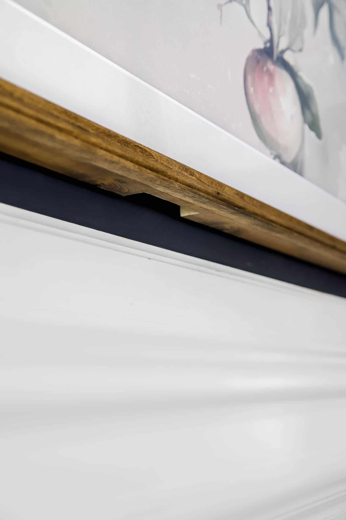 DIY Frame for a Frame TV - The Turquoise Home