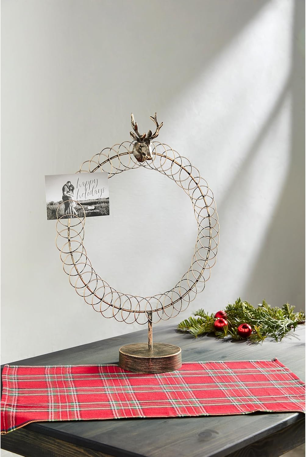 Quick & Stylish Christmas Card Holder Ideas - The Turquoise Home