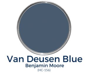 Benjamin Moore Van Deusen Blue - The Turquoise Home