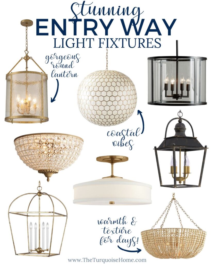 17 Stunning, Easy-To-Install Entryway Lighting Fixtures - The Turquoise ...