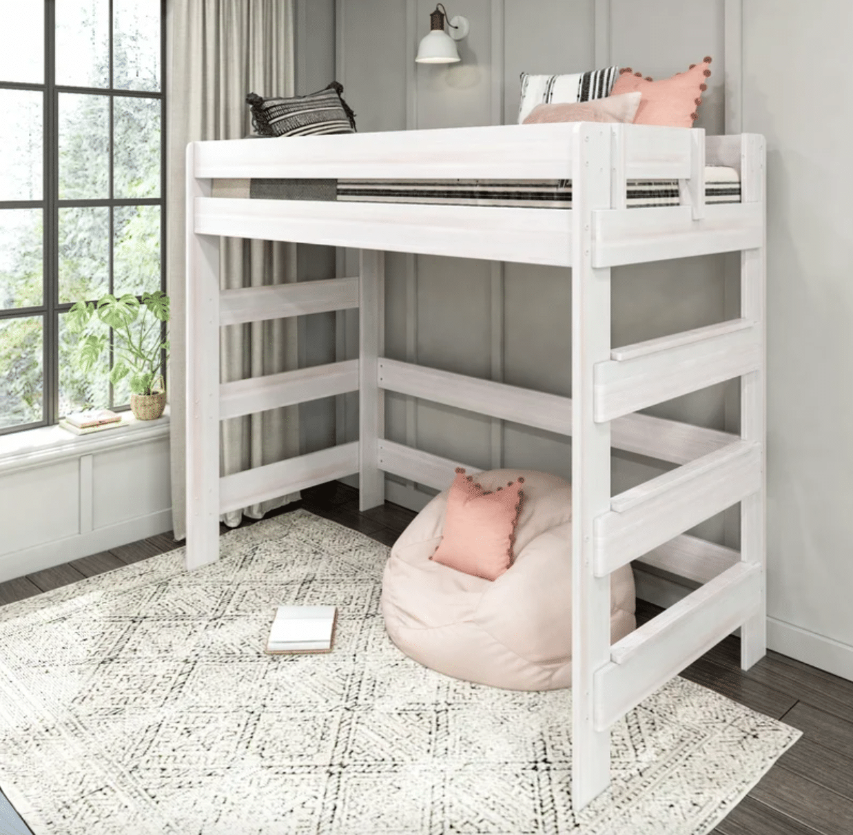 Loft Bed Ideas For Small Rooms - The Turquoise Home