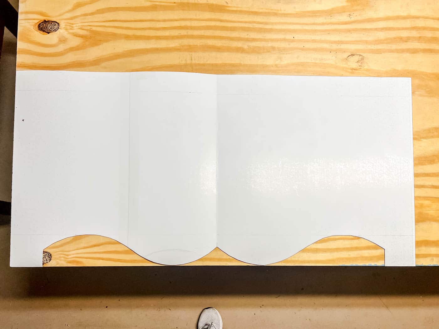 DIY Window Cornice Board with Fabric - The Turquoise Home