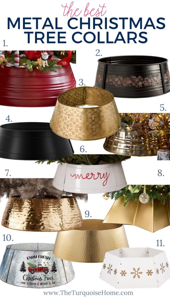 Best Christmas Tree Collar Ideas!
