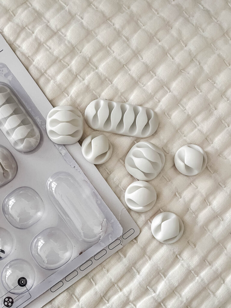 Bedside Cords Organization Ideas