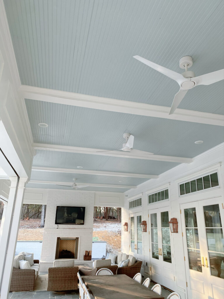 Best 15 Haint Blue Paint Colors for Porch Ceilings - The Turquoise Home