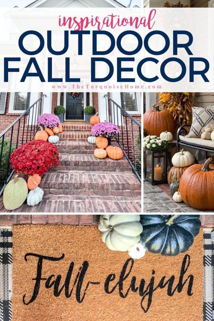 7 Ways to Add Outdoor Fall Decor - The Turquoise Home
