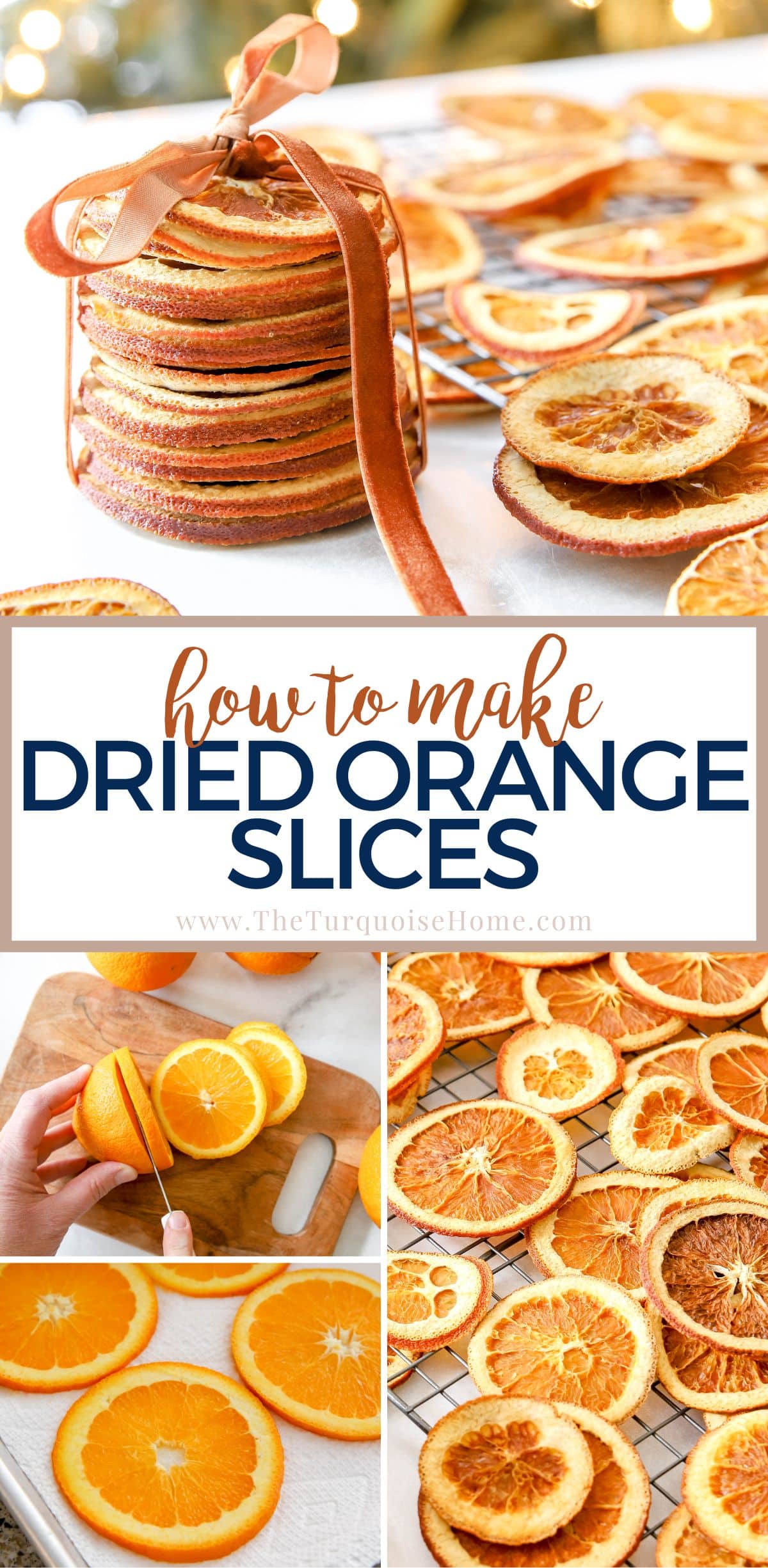 How to Dry Orange Slices for Home Decor & Crafts