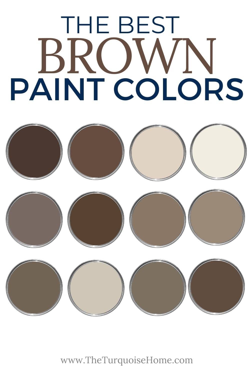 How to Pick the Right Brown Paint for Any Room