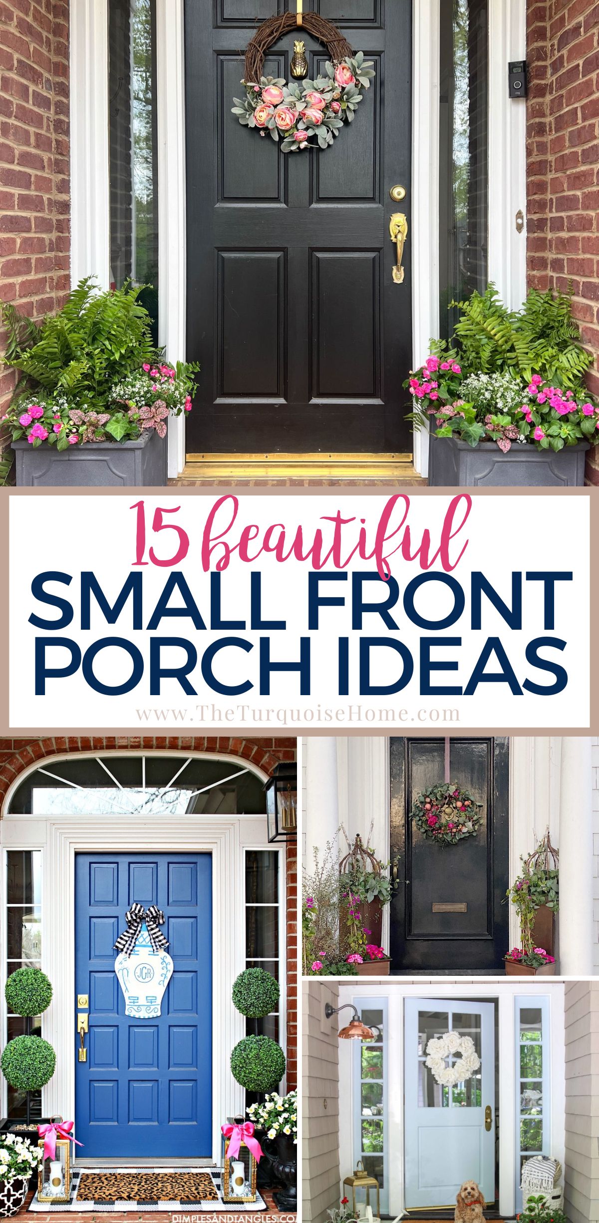 Small Front Porch Ideas to Maximize Style