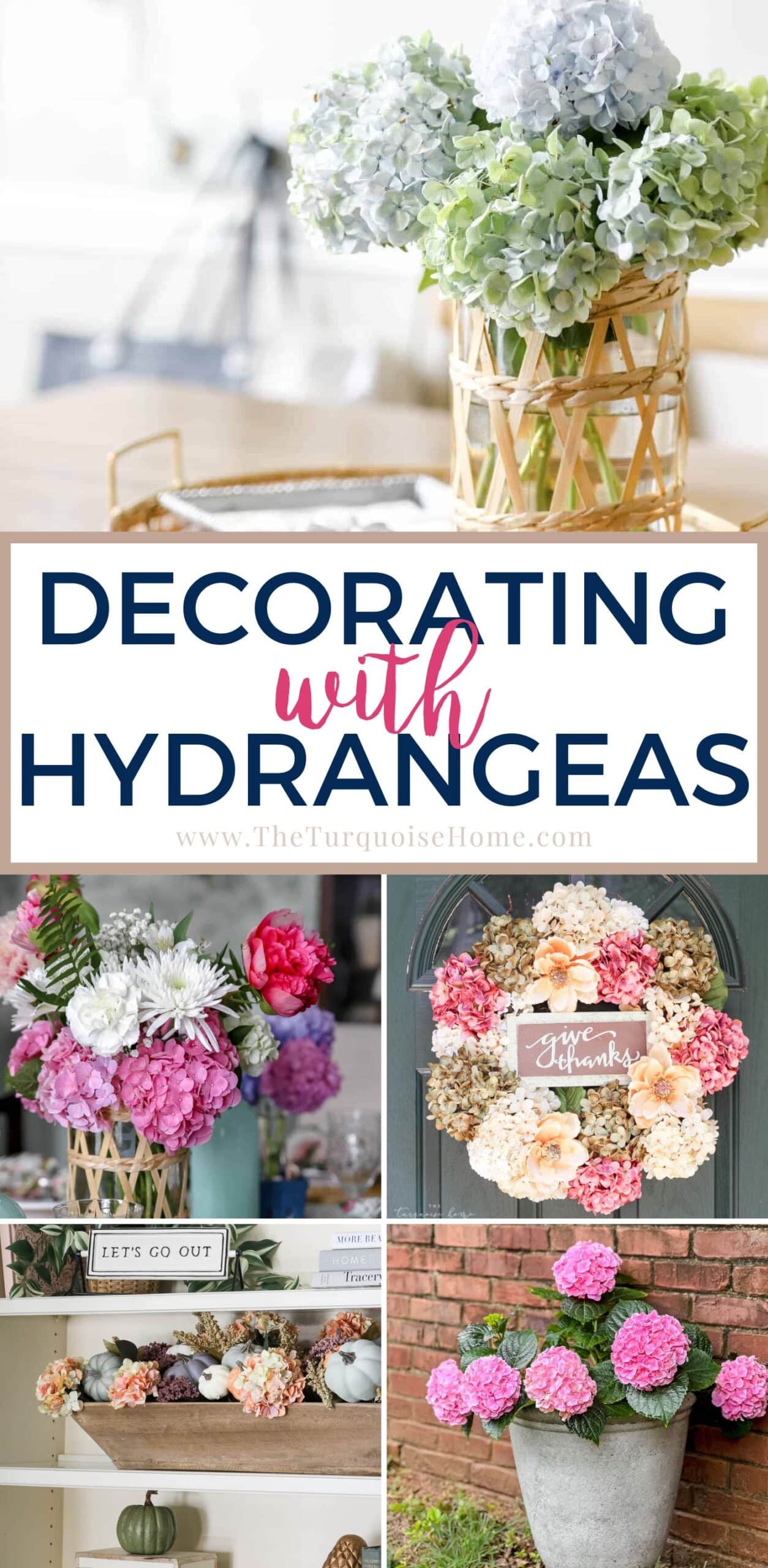 Creative Ideas for Decorating with Hydrangeas