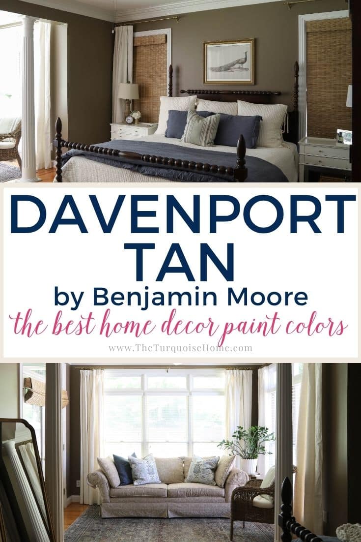 Benjamin Moore Davenport Tan (HC-76) in Our Primary Bedroom - The ...